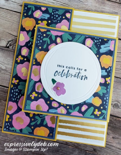 A Hello Beautiful Fun Fold PDF - Expressively Deb